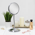 Zadro Triple Gooseneck Makeup Mirror w/ Magnification & Wall Mountable