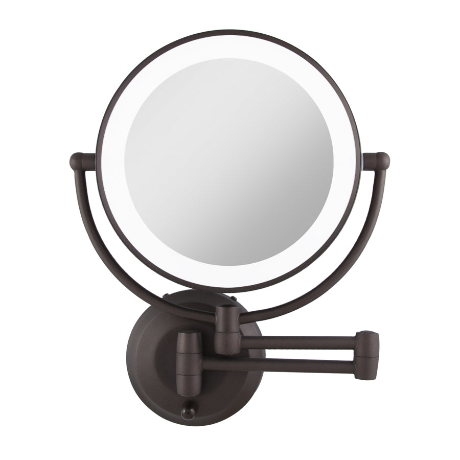 makeup light mirror wall